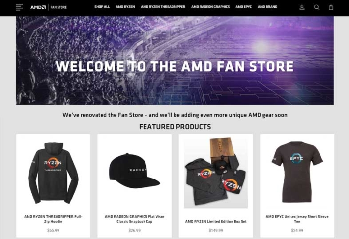 AMD、『AMD Fan Store』をオープン | ニッチなPCゲーマーの環境構築Z