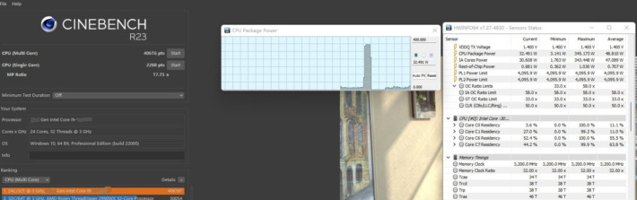 Core i9-13900KのCinebench R23スコア公開！PL無制限でCore i9-12900KやRyzen 9 5950Xの約1 ...