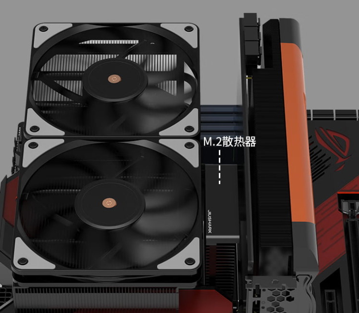 一風変わったデュアルファントップフローCPUクーラーが登場。JIUSHARK『JF13K』 | ニッチなPCゲーマーの環境構築Z