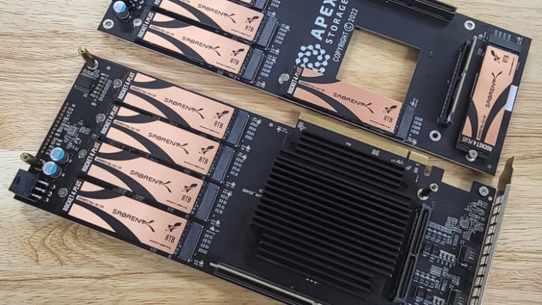 総容量168TBのNVMe SSDカードが登場！『Sabrent Apex X21 Destroyer』 | ニッチなPCゲーマーの環境構築Z