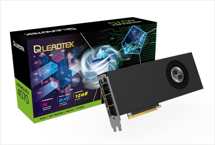 ブロワータイプのGeForce RTX 4070 AI BLOWERが登場するかも？LeadtekがRRAに申請 [Update 1: 製品ページ公開] | ニッチなPCゲーマーの環境構築Z