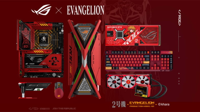 ASUS、エヴァのアスカと2号機をあしらったPCパーツを発表。エヴァンゲリオンコラボ第2弾『EVA-02 Edition』 | ニッチなPC ...