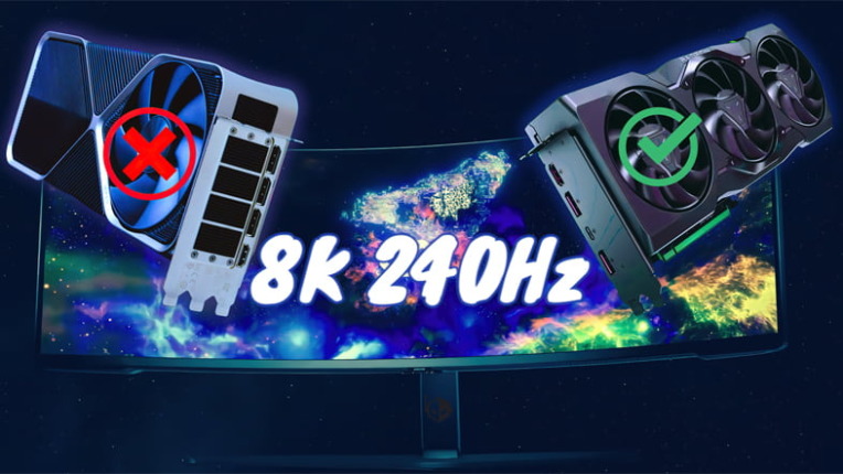 GeForce RTX 4000シリーズは7680x2160の240Hzに非対応。最大120Hzまで。一方、Radeon RX 7000 ...