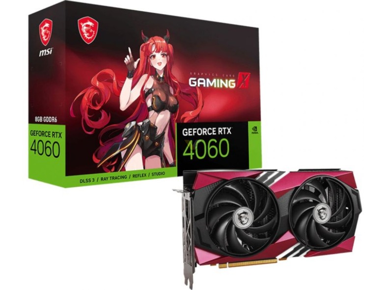 MSI、萌えグラボを発売。魔龍姫をあしらったGeForce RTX 4060 GAMING 8G MLG | ニッチなPCゲーマーの環境構築Z