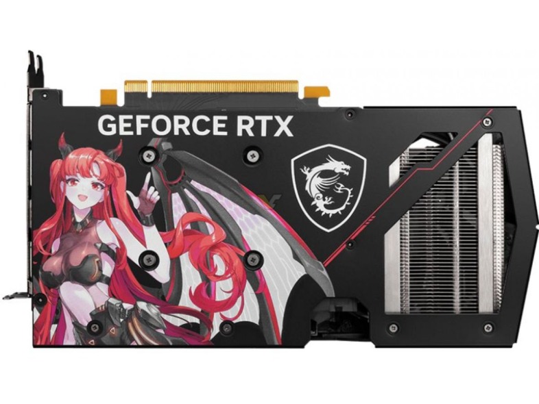MSI、萌えグラボを発売。魔龍姫をあしらったGeForce RTX 4060 GAMING 8G MLG | ニッチなPCゲーマーの環境構築Z