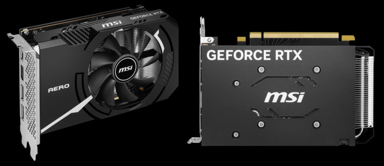MSI、GeForce RTX 4060 AERO ITX 8G OCを発表。Mini-ITXなどに好適な小型2スロットサイズ | ニッチなPCゲーマーの環境構築Z