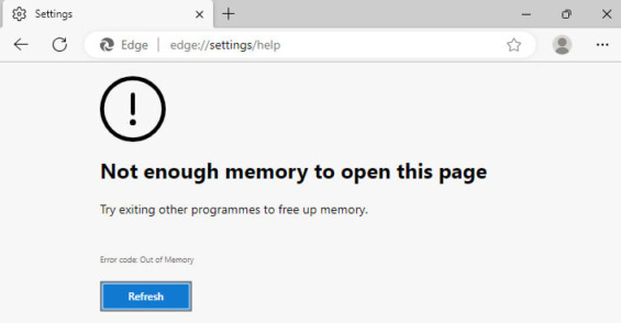 Microsoft、Edgeがメモリ不足エラーでクラッシュする不具合を修正 | ニッチなPCゲーマーの環境構築Z