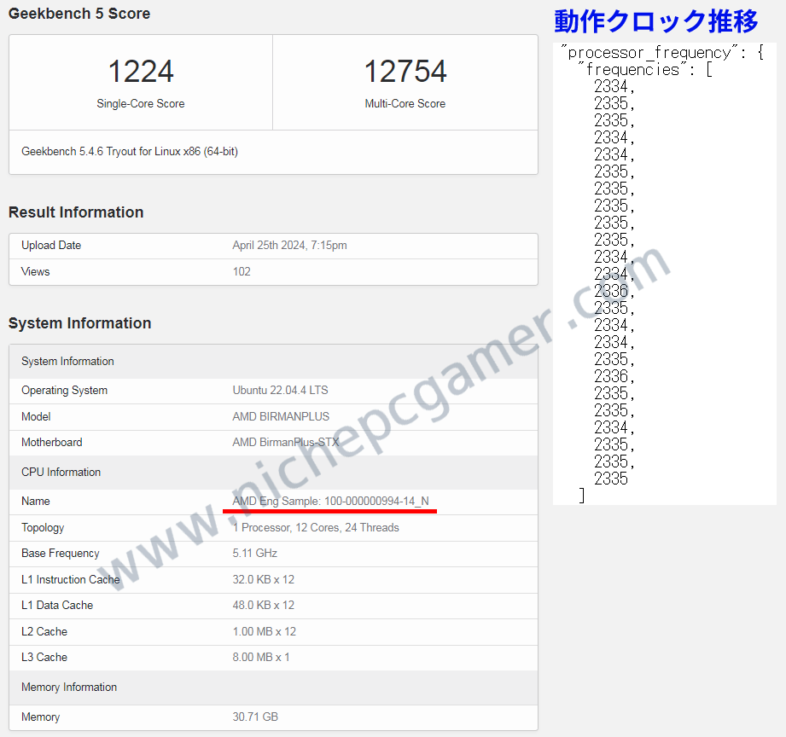 Zen 5 / ES版Ryzen 9000シリーズStrix PointがGeekbenchに掲載！Zen 4から大幅な向上か | ニッチな ...