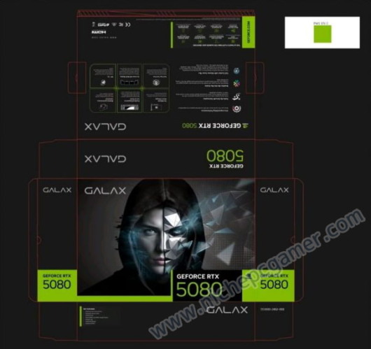 GALAX製GeForce RTX 5080のパッケージがリーク！本物 | ニッチなPCゲーマーの環境構築Z