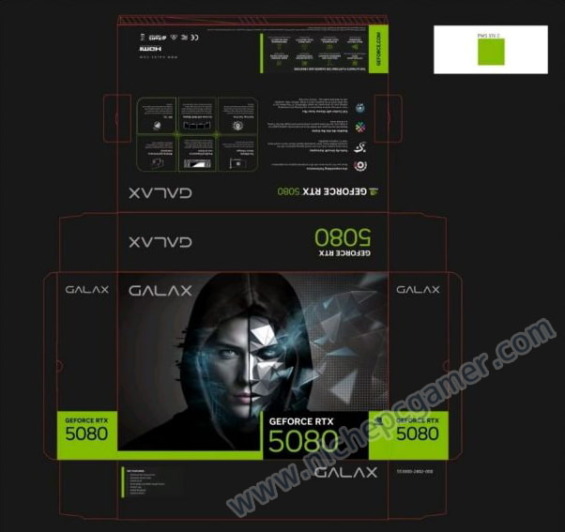 GALAX製GeForce RTX 5080のパッケージがリーク！本物 | ニッチなPCゲーマーの環境構築Z