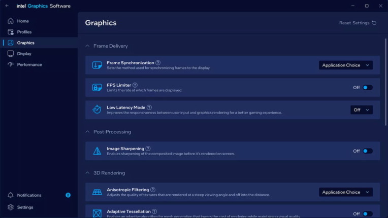 Intel、『Intel Graphics Software』を発表。『Intel Arc Control』は廃止か | ニッチなPCゲーマー ...
