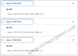 ASUS、Ryzen PRO 9000シリーズCPUのスペックを公開。AMDに先んじて。『Ryzen 9 PRO 9945』『Ryzen 7 ...