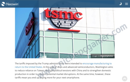 TSMC、2026年に5～10％値上げか。2nm～5nmが対象。Zen 6 RyzenやNova Lakeの価格に懸念。これまで以上に高価なCPUとなるか | ニッチなPCゲーマーの環境構築Z